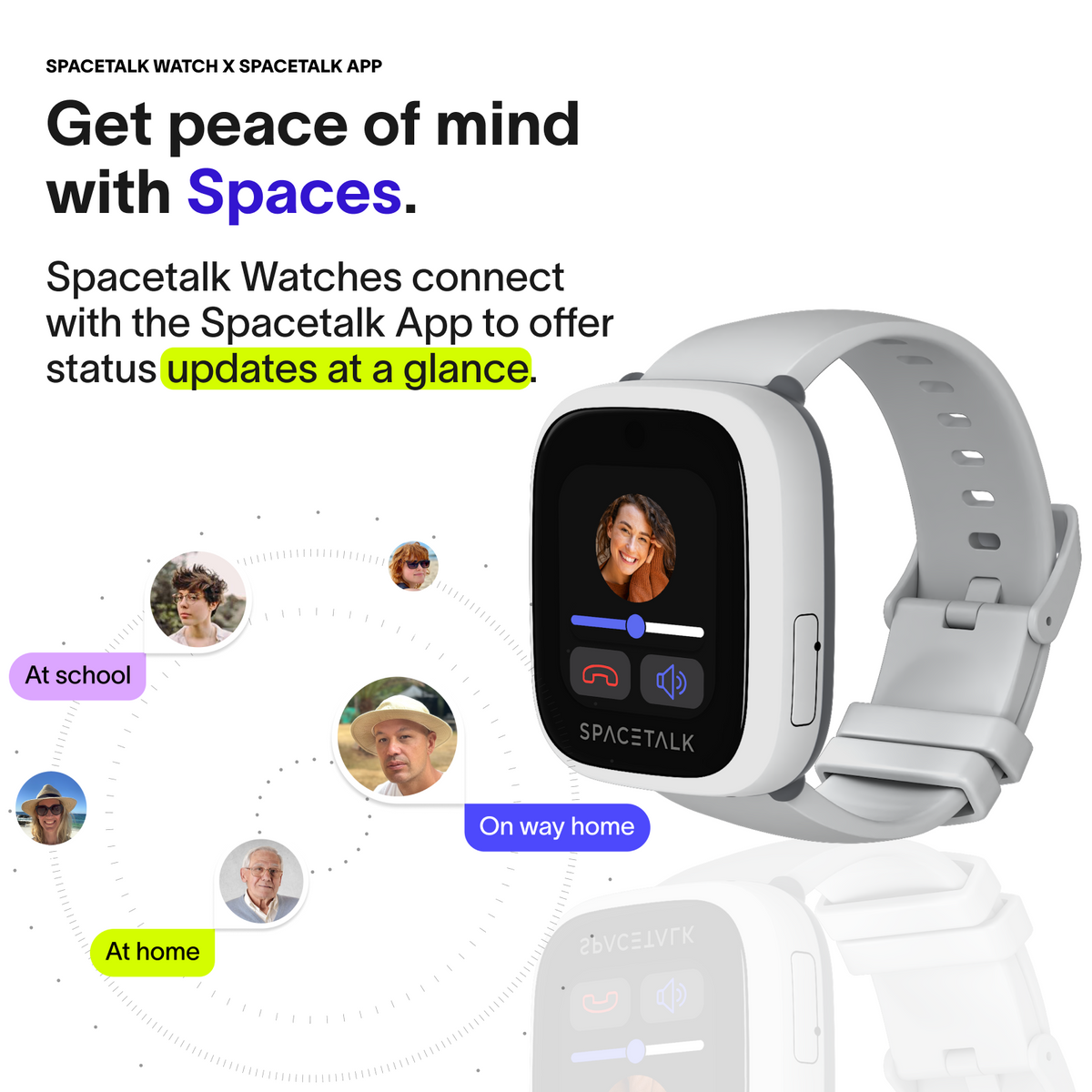 Kids Smart Watch 4G, GPS, SOS & School Mode | Spacetalk Loop